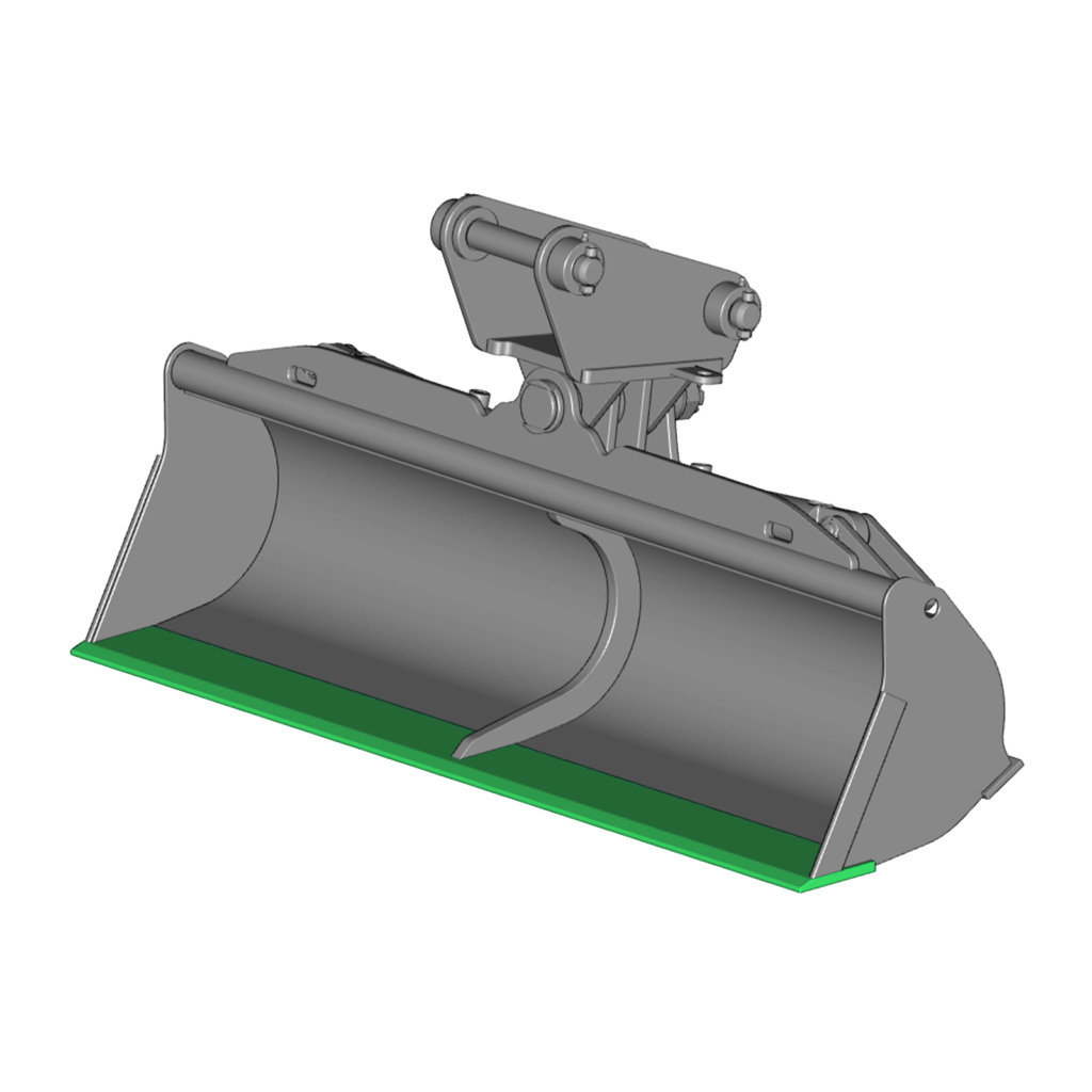 Hydraulic slope bucket - EBF